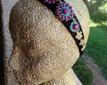 Jeweled headband | Etsy