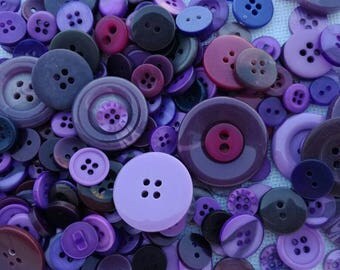 Violet buttons | Etsy