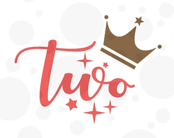 Second birthday svg | Etsy