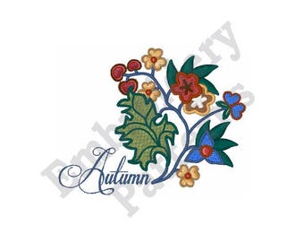 Autumn embroidery | Etsy