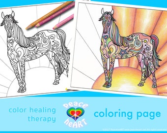 Mindfulness coloring | Etsy