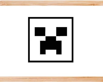 Creeper decal | Etsy