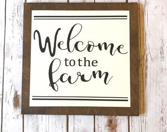 Welcome to the farm | Etsy