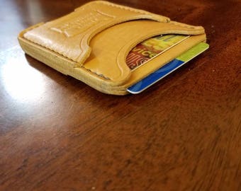 Leather wallet | Etsy