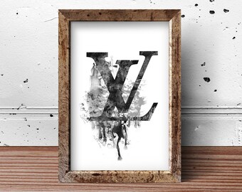 Louis vuitton poster | Etsy