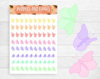 Butterfly stickers | Etsy