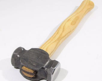 Blacksmith Rounding Hammer 4.5 Hand Forged by ROYER