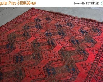 Distressed rug | Etsy
