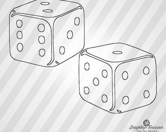 Dice svg | Etsy