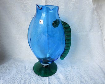 Vintage blenko glass | Etsy