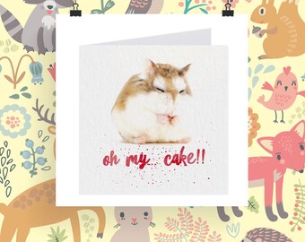 Hamster birthday | Etsy