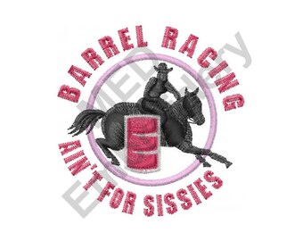 Barrel racing design | Etsy