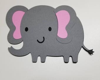 Elephant cutouts | Etsy