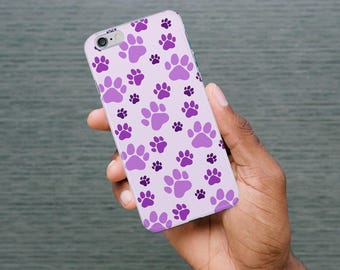 Paw print phone case | Etsy