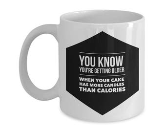 Funny senior mug | Etsy