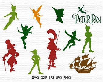 Peter pan clipart | Etsy