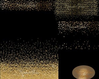 Glitter clip art | Etsy