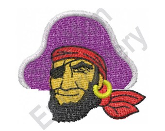Pirate 2 machine embroidery applique designs for hoop 5x7