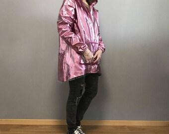 Shiny raincoat | Etsy