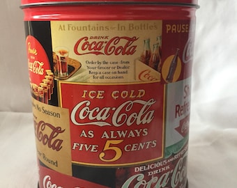 Coca cola tin | Etsy