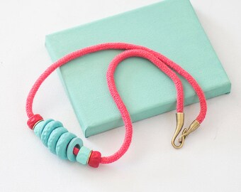 Rope necklace | Etsy