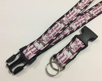 Christian lanyard | Etsy