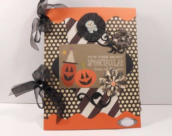 Halloween Photo Album PDF JPG Miniature Book 1:12 scale