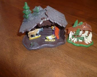 Plastic nativity | Etsy