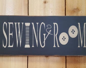 Sewing room sign | Etsy