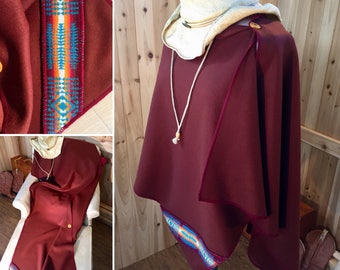 Pendleton poncho | Etsy