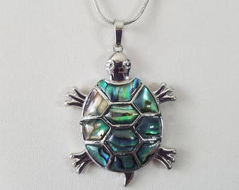 Sea turtle necklace | Etsy