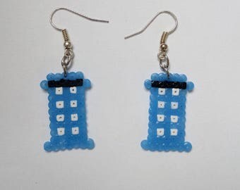 Plastic Canvas TARDIS pattern