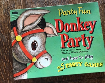 Donkey party game | Etsy