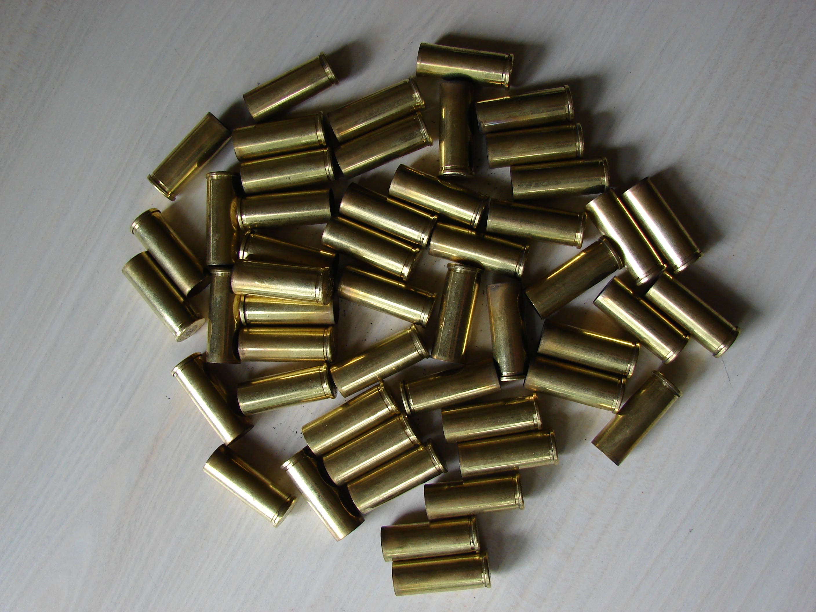 45 Colt Brass Bullet Shell Casings 45 Ammo Lot of 50