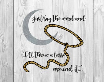 Lasso the moon | Etsy