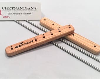 Hairpin Lace Loom for Crochet / knitting. Combined tool with