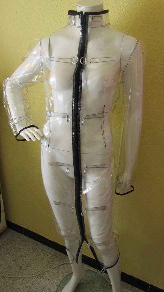 PVC DRESS Hobble Wiggle. Lockable No Escape Unisex Dress 4-way