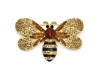 Bumble bee brooch | Etsy