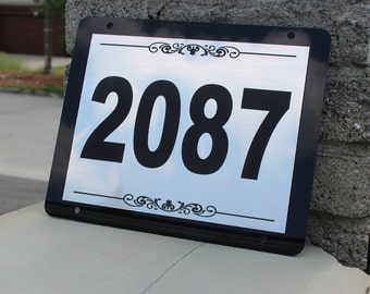 Reflective address | Etsy