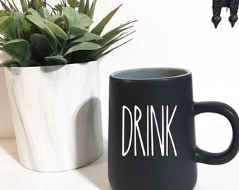 Rae dunn font | Etsy