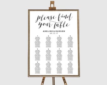 Find your table sign | Etsy