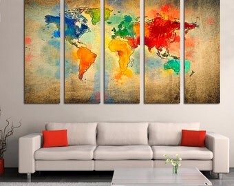 Multi panel art | Etsy