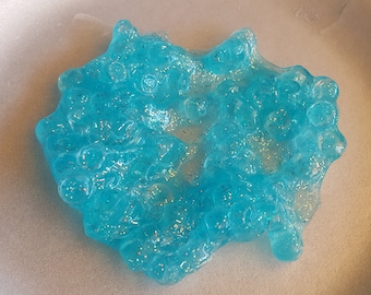 Clear blue slime | Etsy