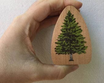 Tree stamp | Etsy
