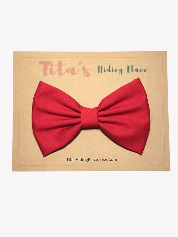 Red Hair Bow Hair Bows Hair Bows For Women Cosplay Bows