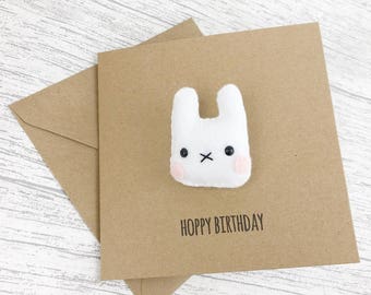 Bunny pun card | Etsy