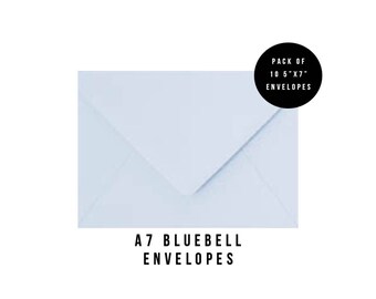 Blue envelopes | Etsy