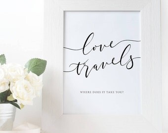 Travel theme wedding | Etsy