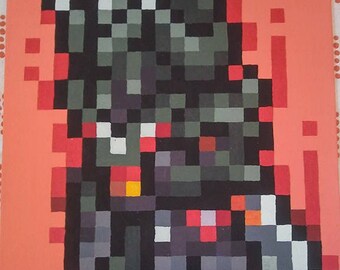 Pixel painting | Etsy