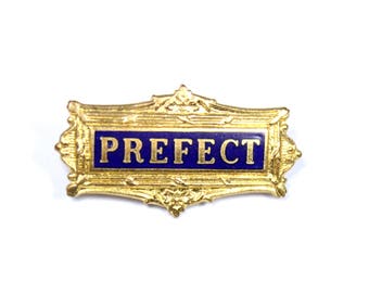 Prefect badge | Etsy